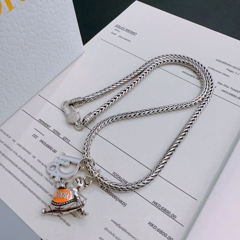 Indistinguishable Christian Dior Necklaces