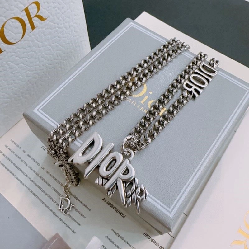Brand-authenticated Christian Dior Necklaces