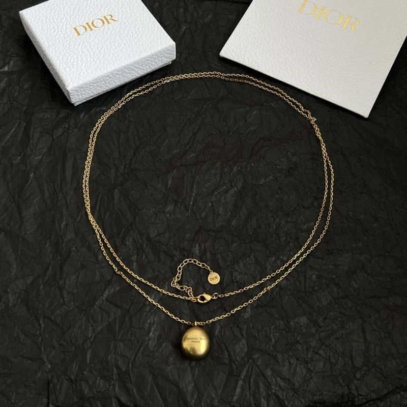 Brand-authenticated Christian Dior Necklaces