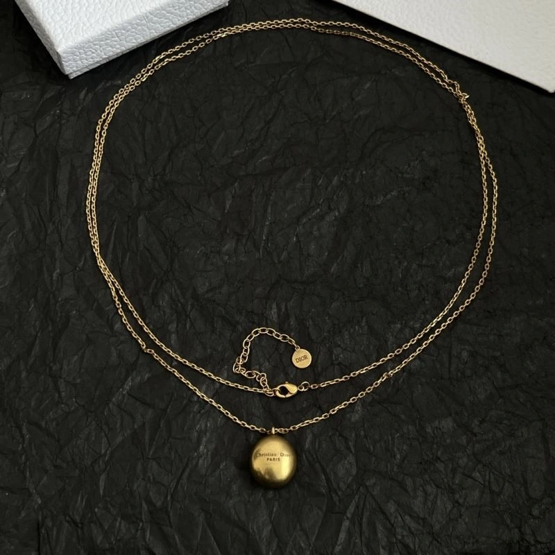 Brand-authenticated Christian Dior Necklaces