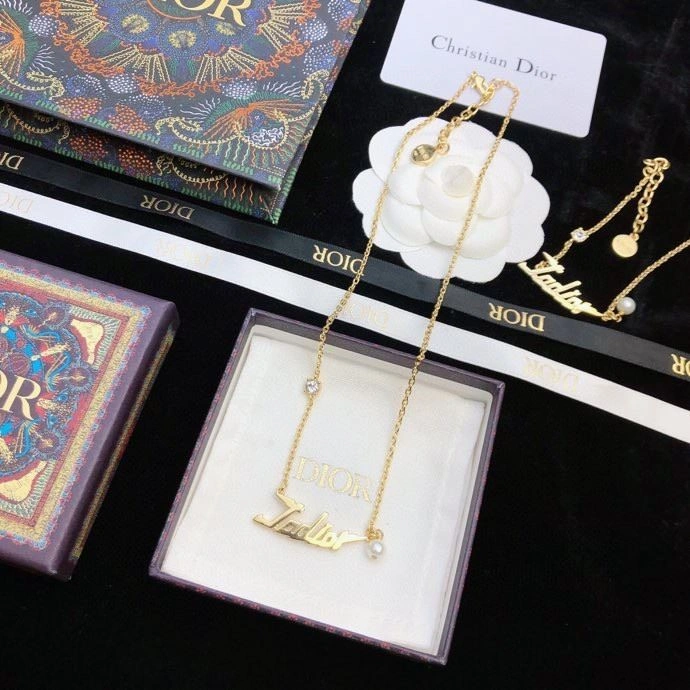 Indistinguishable Christian Dior Necklaces