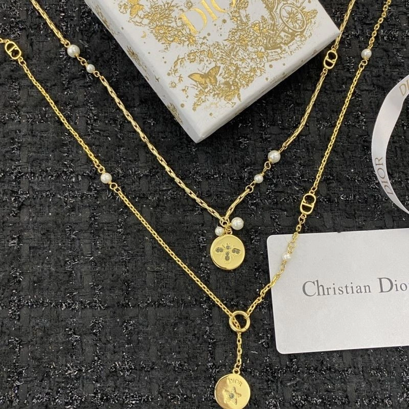 Budget-friendly Christian Dior Necklaces