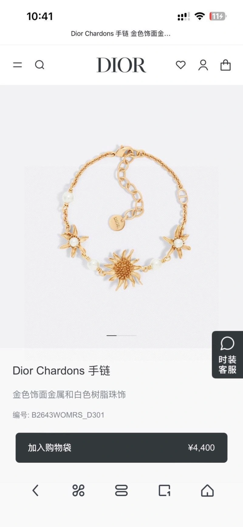 Legit Christian Dior Necklaces