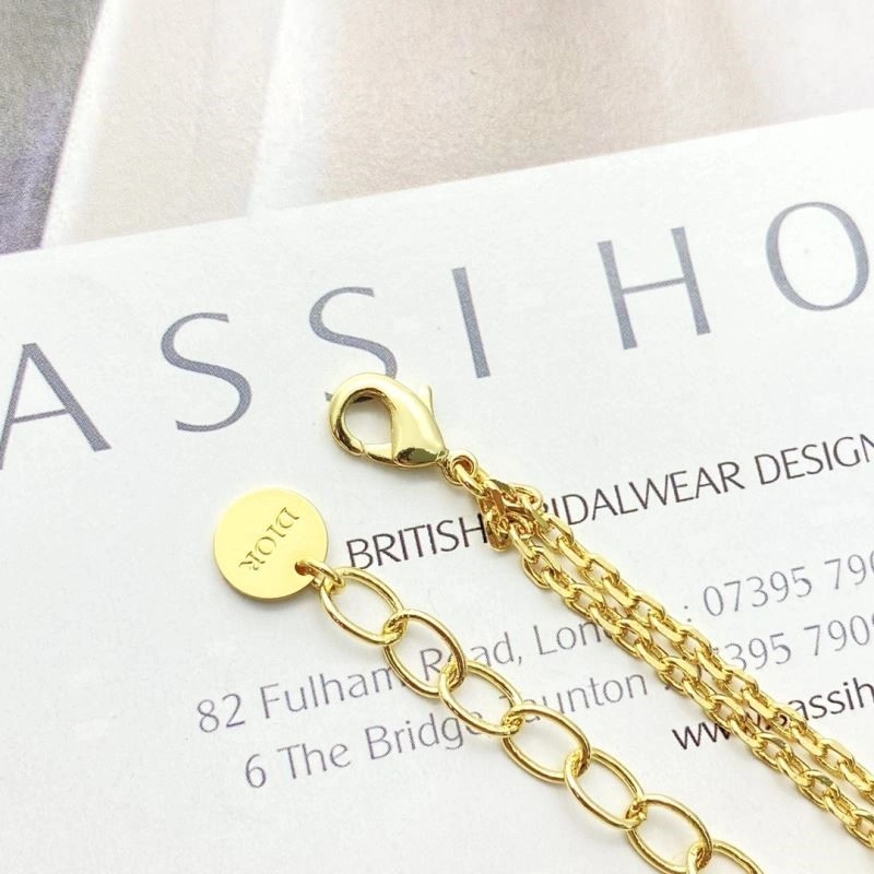 Indistinguishable Christian Dior Necklaces