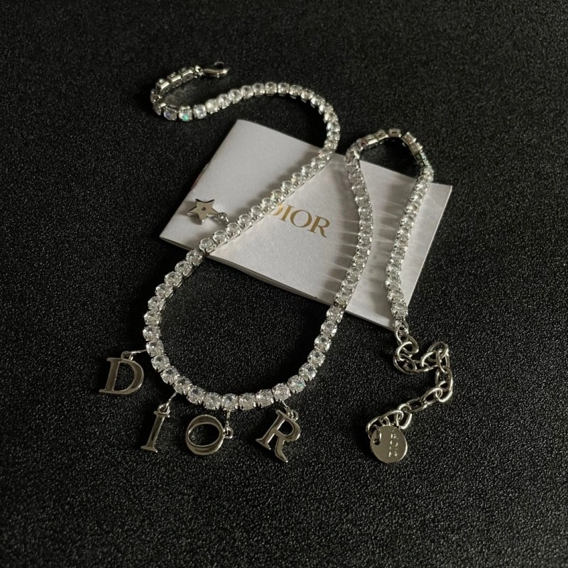 Brand-authenticated Christian Dior Necklaces