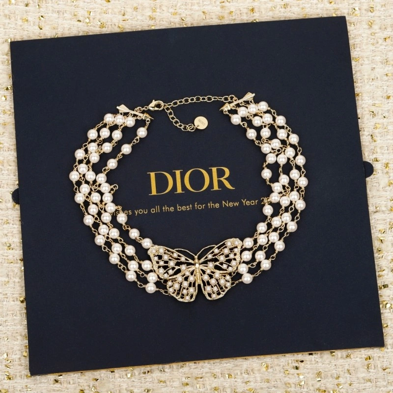 Brand-authenticated Christian Dior Necklaces