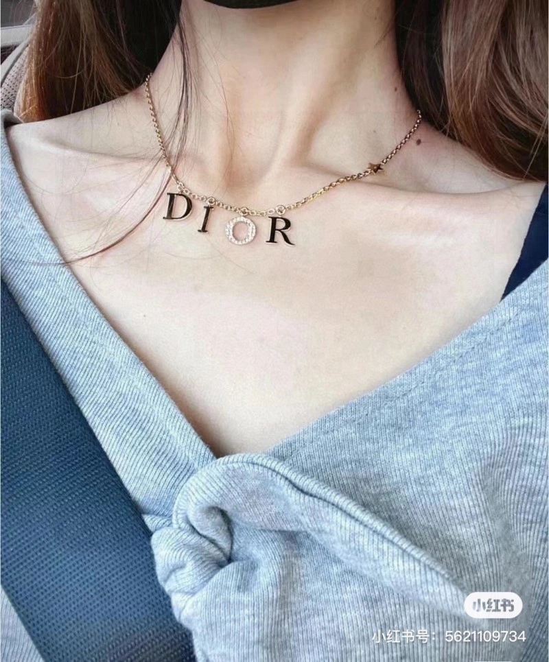 Brand-authenticated Christian Dior Necklaces