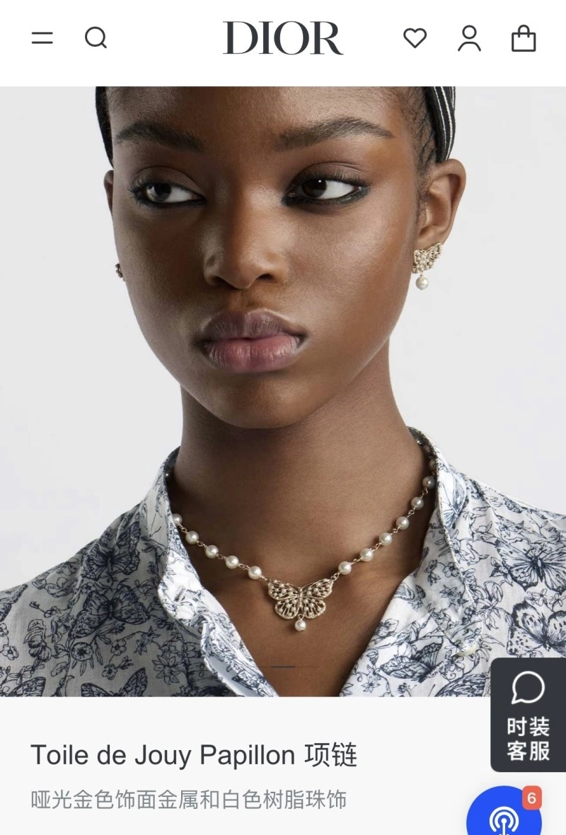 Indistinguishable Christian Dior Necklaces