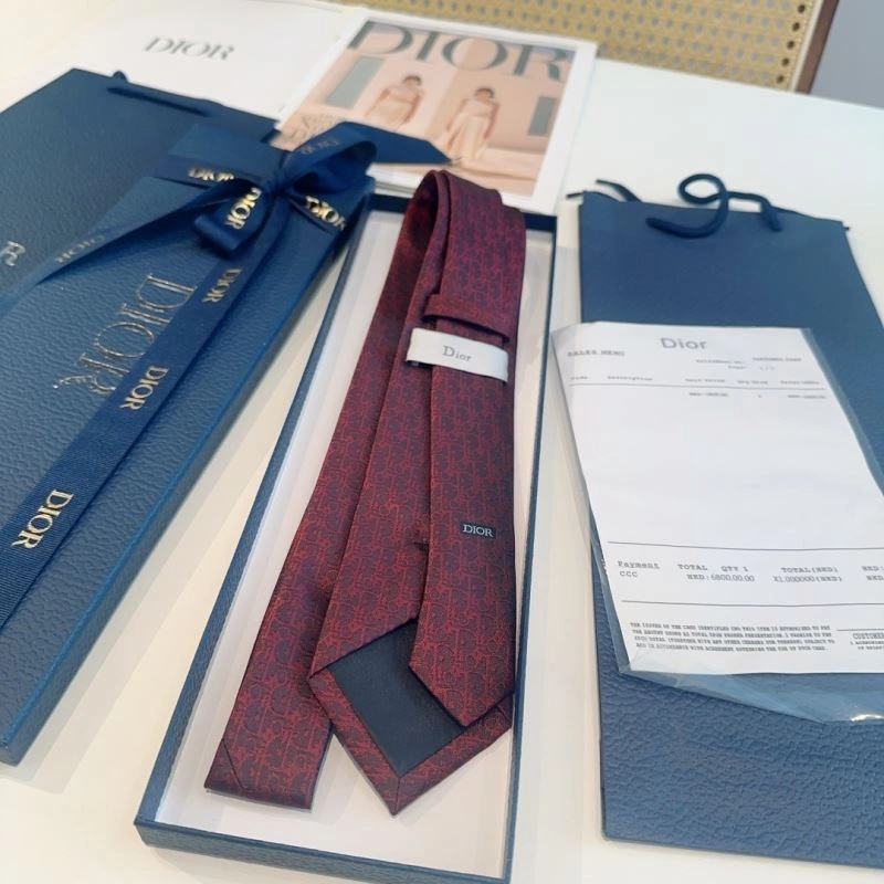 Factory-made Christian Dior Neckties