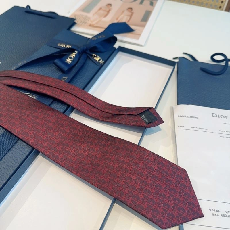 Factory-made Christian Dior Neckties