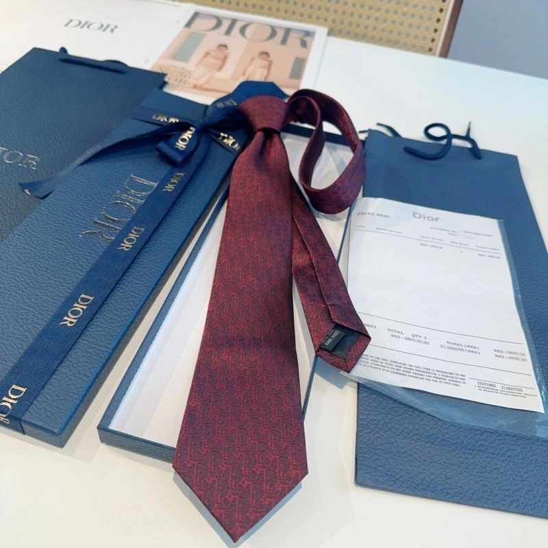 Factory-made Christian Dior Neckties