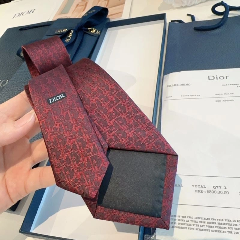 Factory-made Christian Dior Neckties
