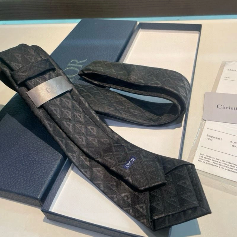 Accurate model Christian Dior Neckties