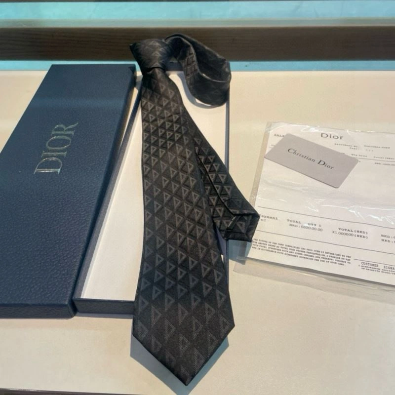 Accurate model Christian Dior Neckties