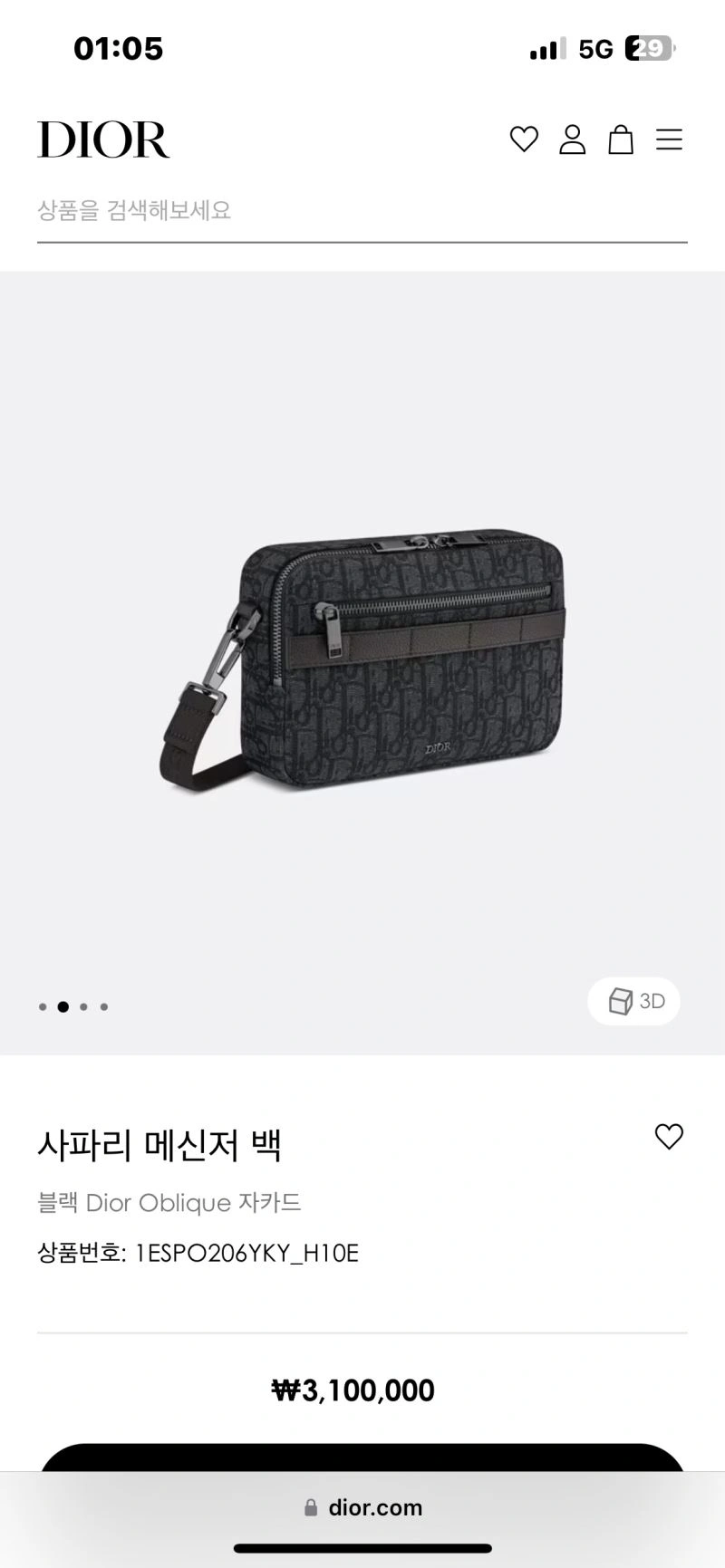 Precise copy Christian Dior Other Bags