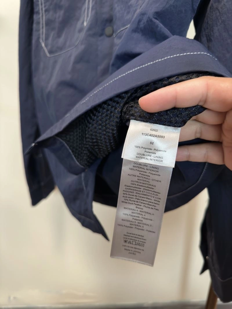 Official Christian Dior Outwear