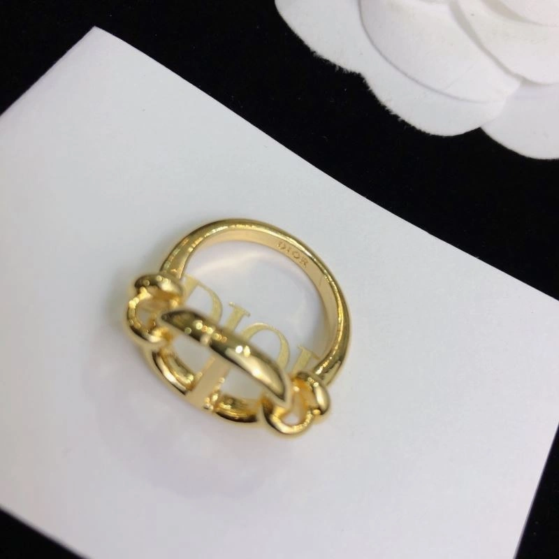 Brand-authenticated Christian Dior Rings