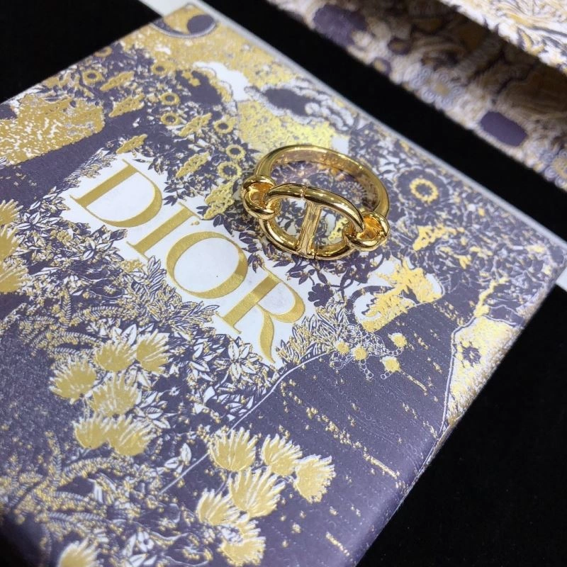 Brand-authenticated Christian Dior Rings
