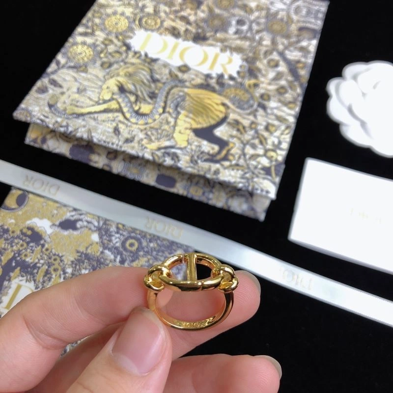 Brand-authenticated Christian Dior Rings