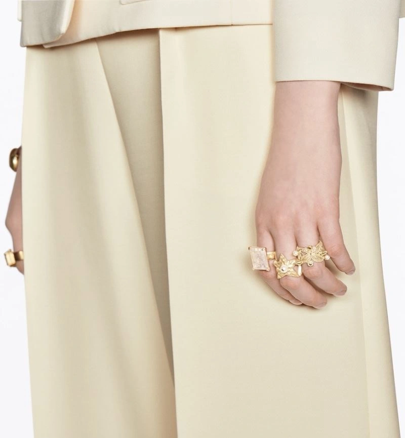 Indistinguishable Christian Dior Rings