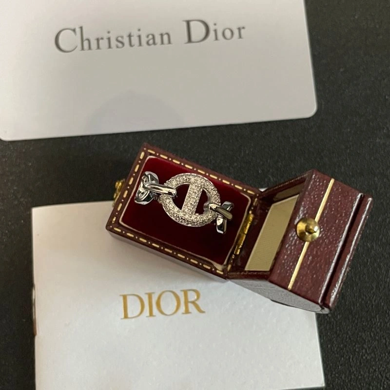Brand-authenticated Christian Dior Rings