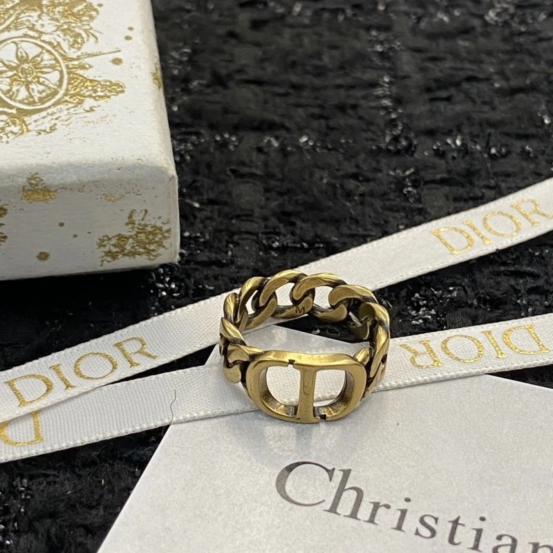 Accurate model Christian Dior Rings