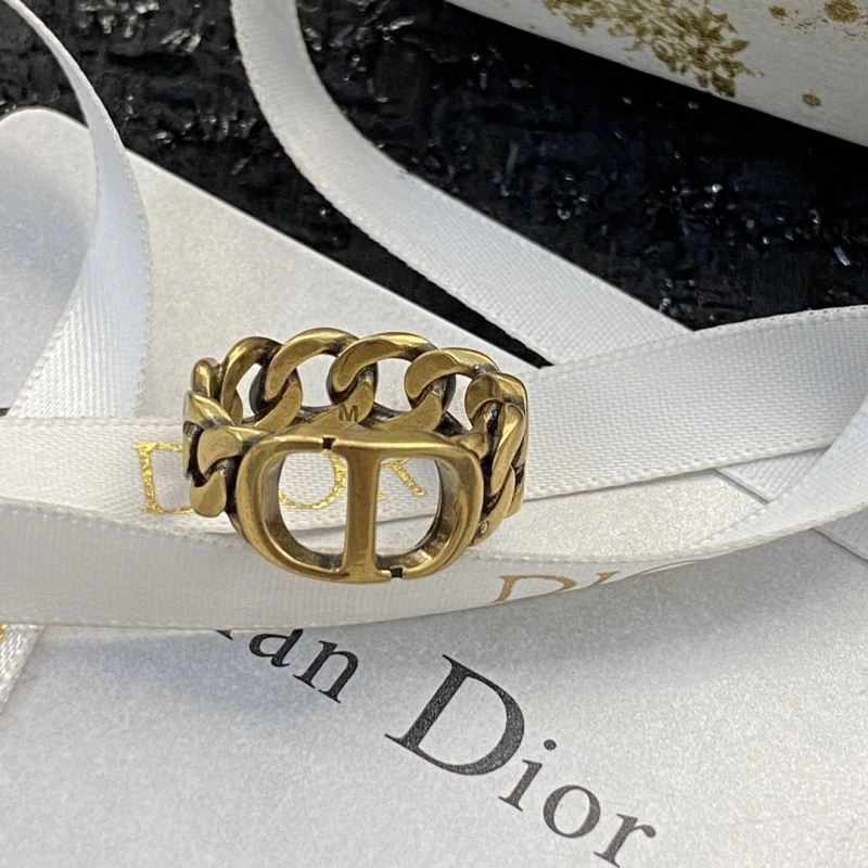 Accurate model Christian Dior Rings