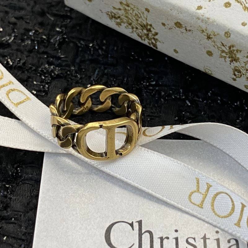 Accurate model Christian Dior Rings