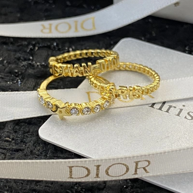 Top mirror Christian Dior Rings
