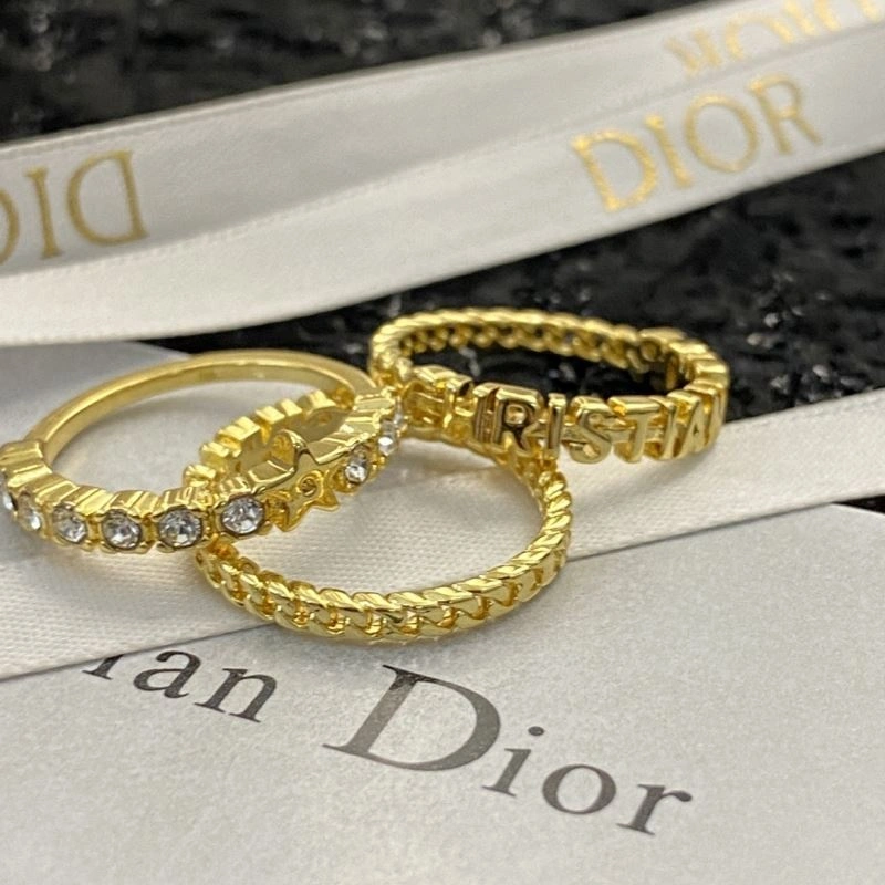 Top mirror Christian Dior Rings