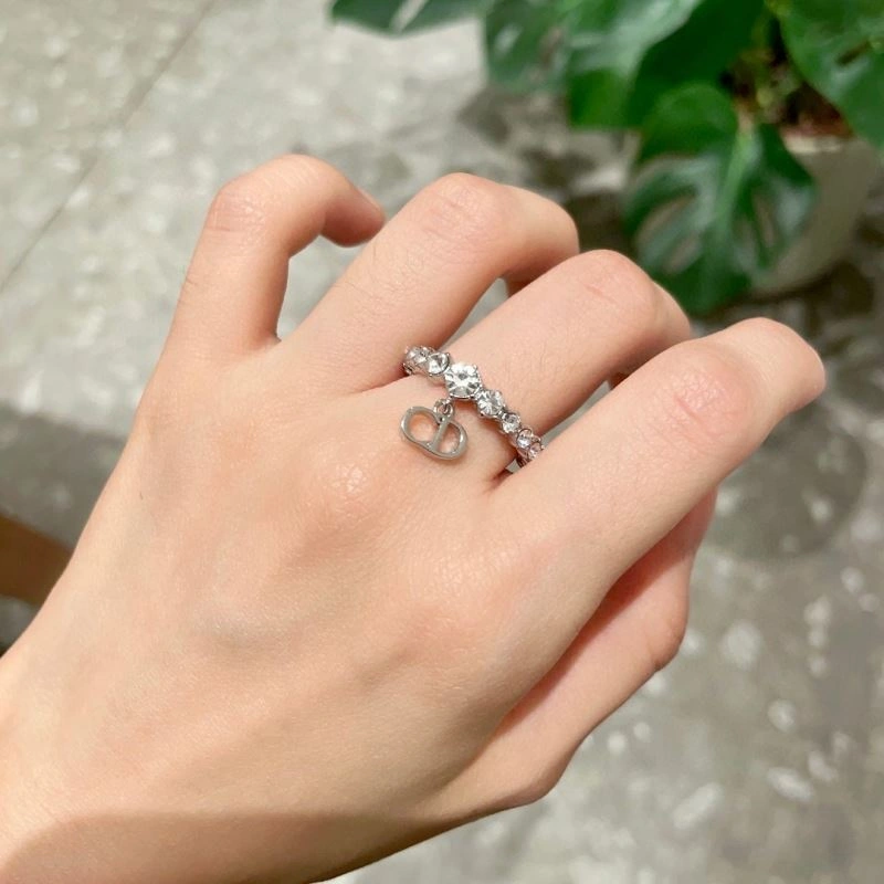 Accurate model Christian Dior Rings
