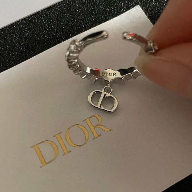 Accurate model Christian Dior Rings