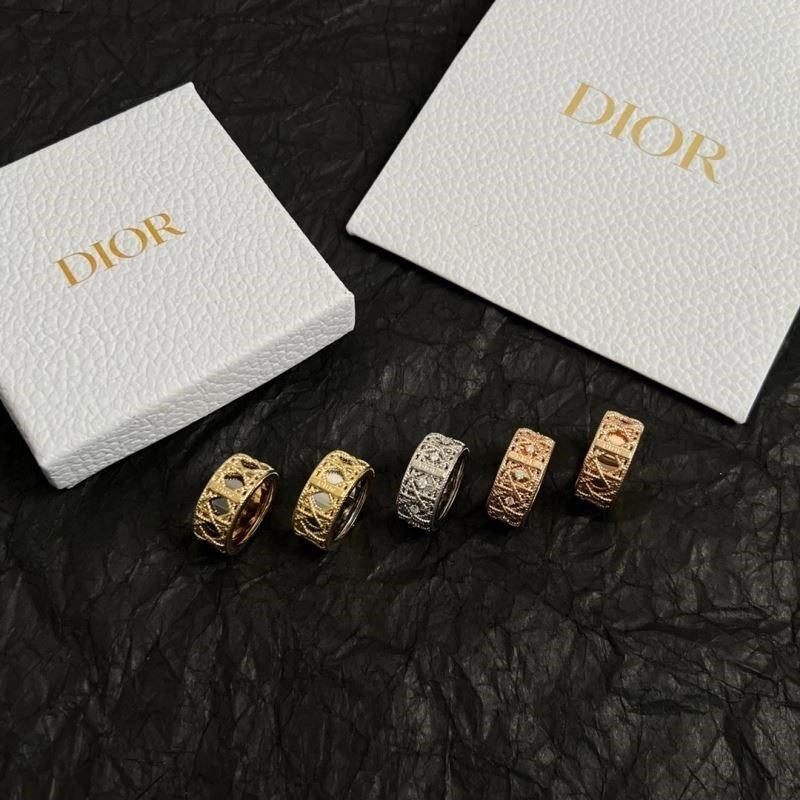 Brand-authenticated Christian Dior Rings