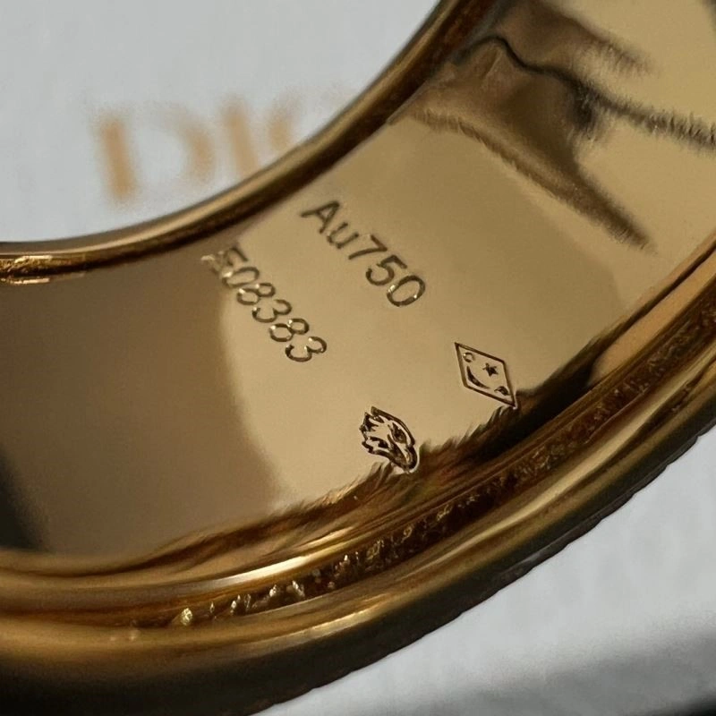 Brand-authenticated Christian Dior Rings