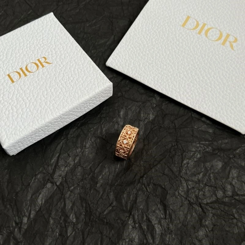 Brand-authenticated Christian Dior Rings