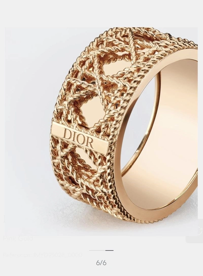 Official Christian Dior Rings