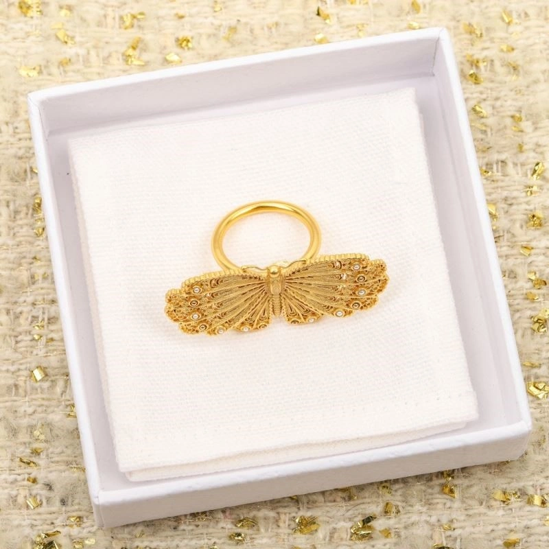 Accurate model Christian Dior Rings