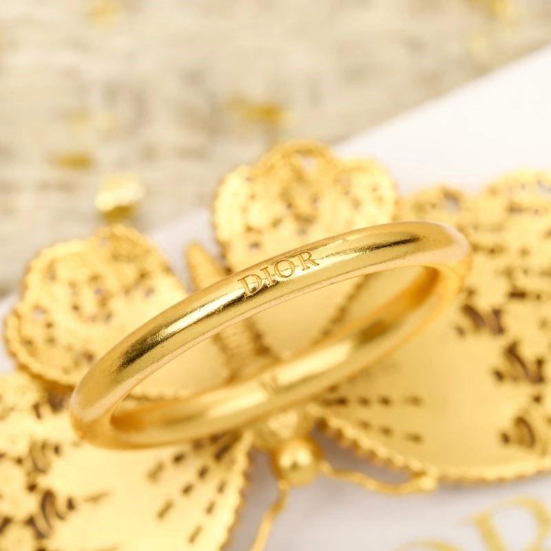 Accurate model Christian Dior Rings