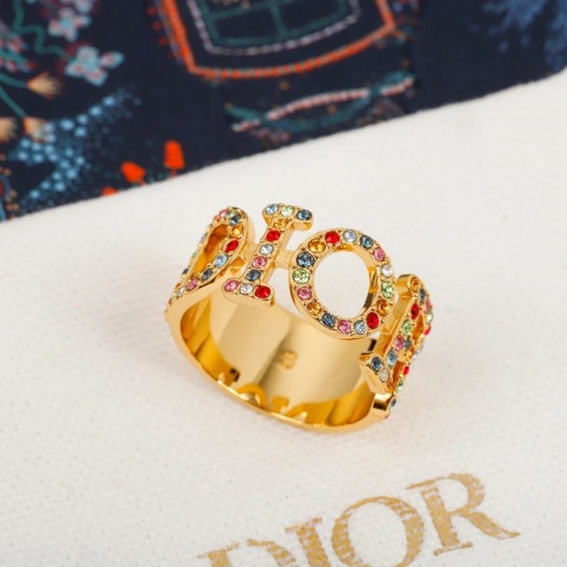 Accurate model Christian Dior Rings
