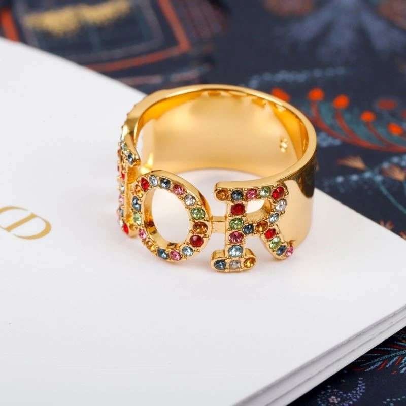 Accurate model Christian Dior Rings