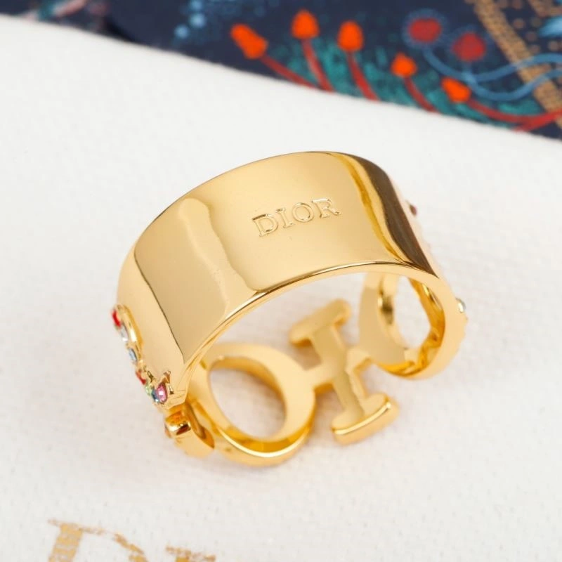 Accurate model Christian Dior Rings