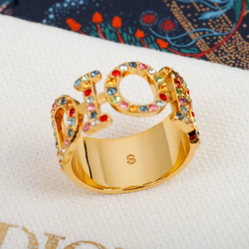 Accurate model Christian Dior Rings