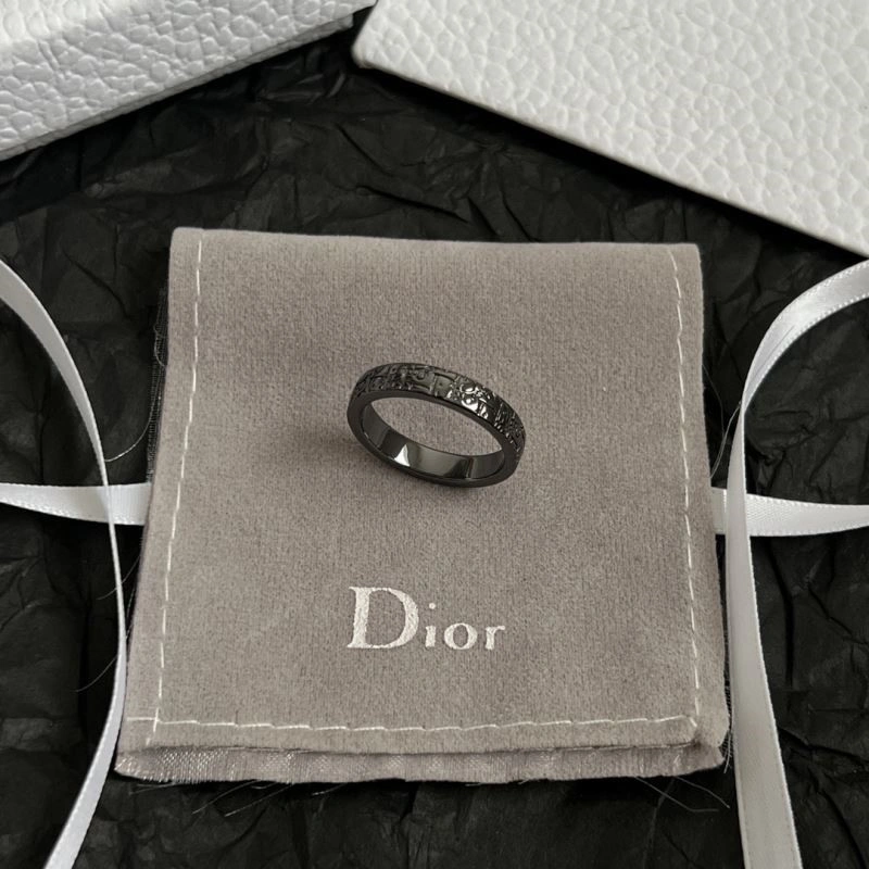 Accurate model Christian Dior Rings