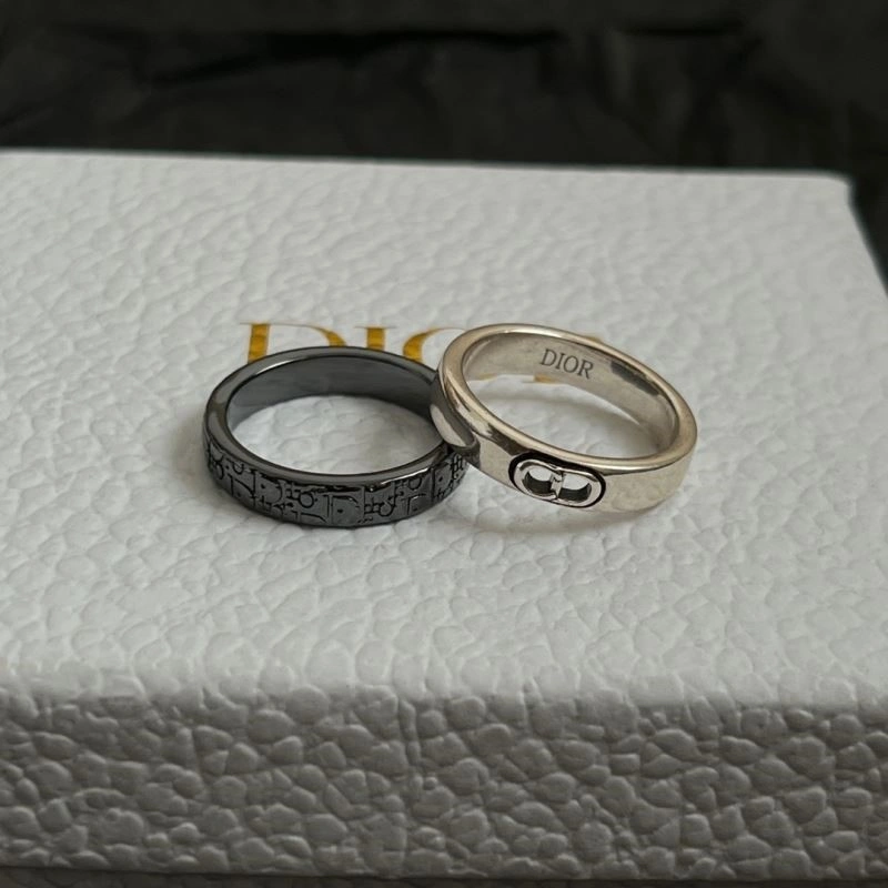 Accurate model Christian Dior Rings