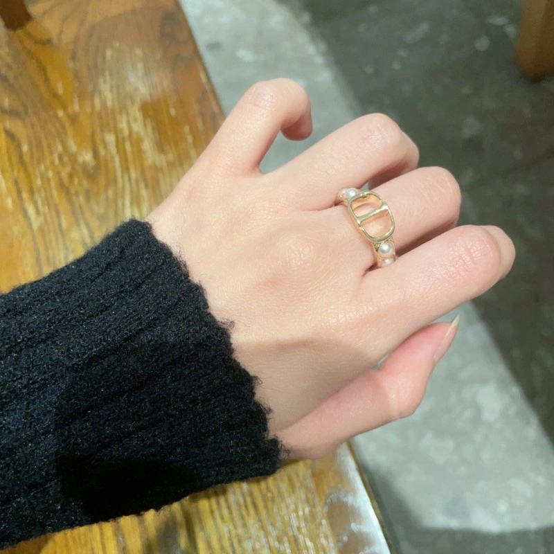 Brand-authenticated Christian Dior Rings