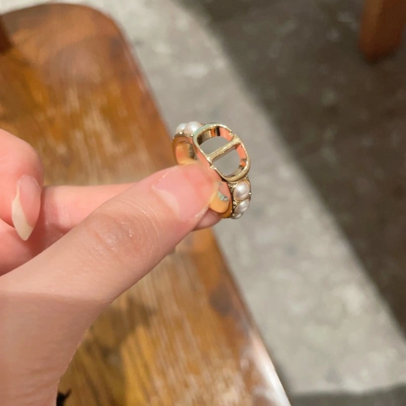 Brand-authenticated Christian Dior Rings