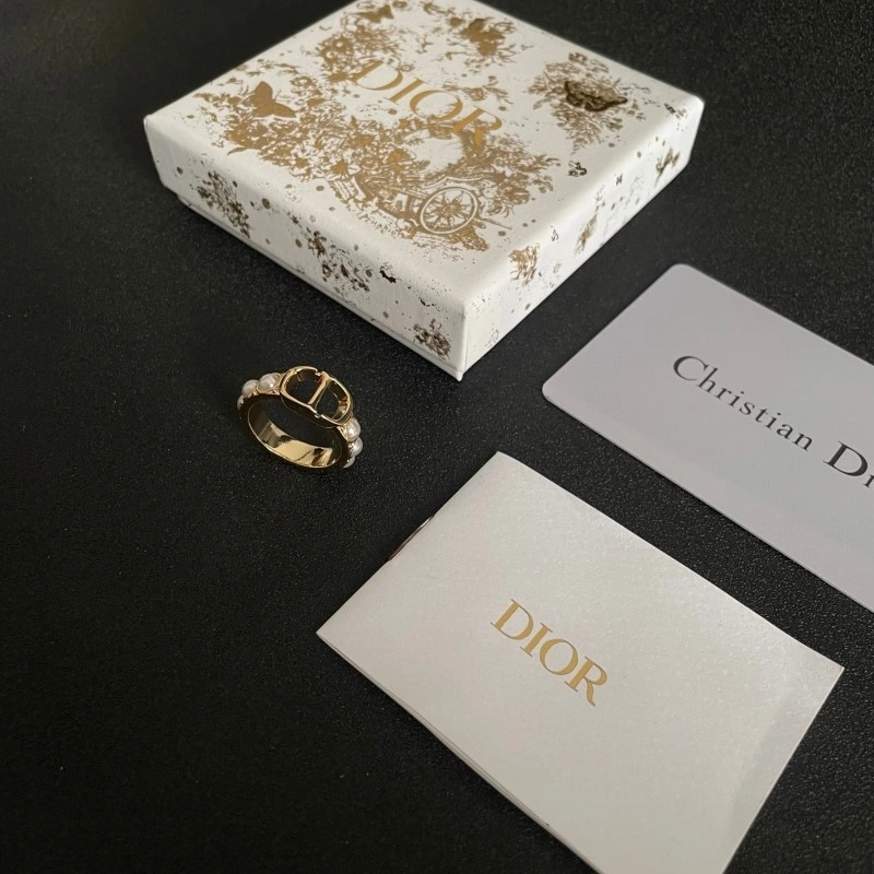Brand-authenticated Christian Dior Rings
