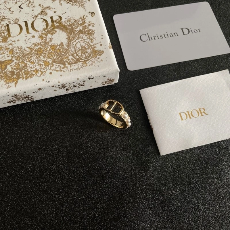 Brand-authenticated Christian Dior Rings