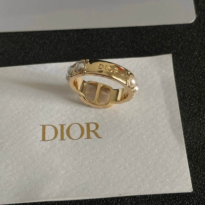 Brand-authenticated Christian Dior Rings