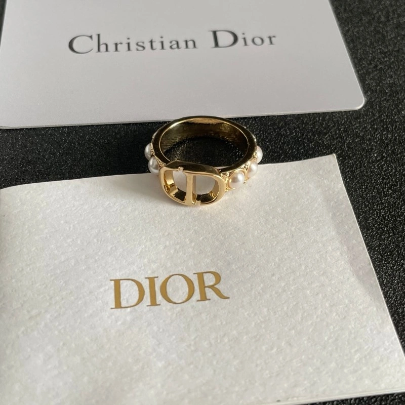 Brand-authenticated Christian Dior Rings